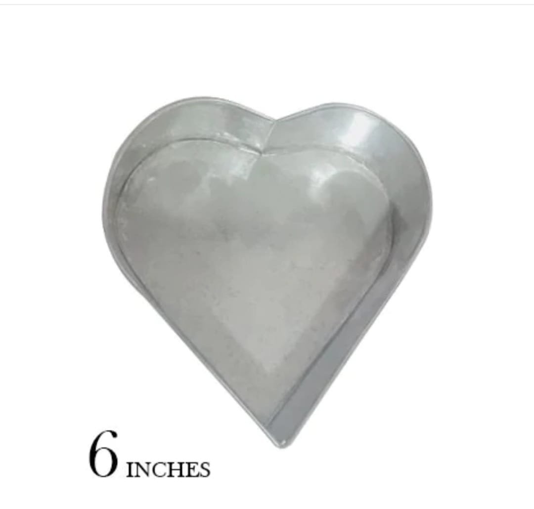 6 Inch Heart Pan – Baker's Solution