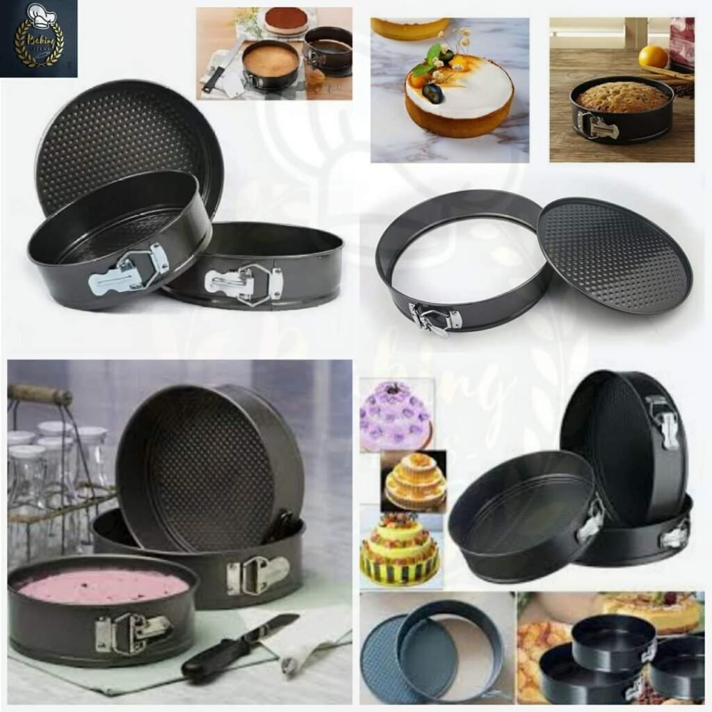 3 Pcs Nonstick Loose Bottom Pan Set Price – Baker's Solution