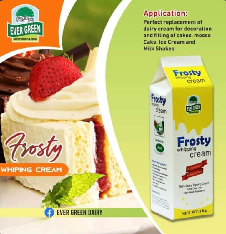 Frosty Whipping Cream (Only For Karachi) – Baker's Solution