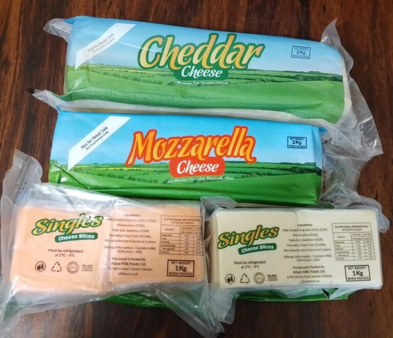 1 Kg Adams White Slice Cheese – Baker's Solution