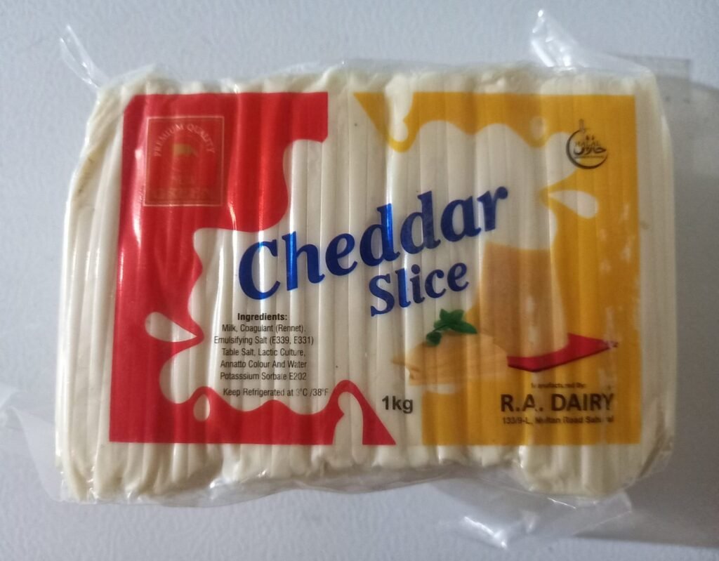 Slice Cheese 1 Kg 50 Slices – Baker's Solution