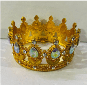 Golden Crown – Premium Cake Topper – Baker's Solution