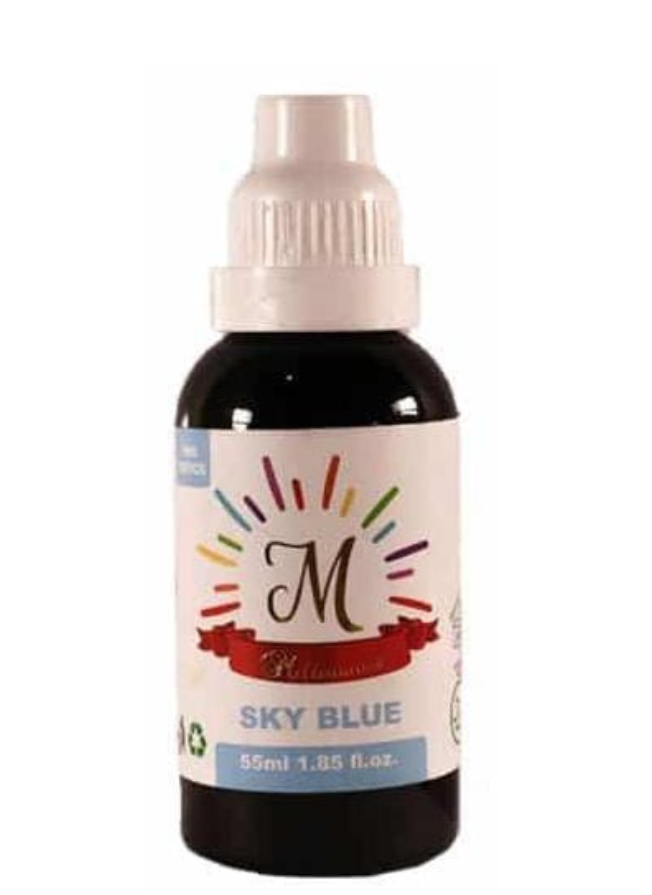 Millennium Liquid Food Color – Sky Blue – Baker's Solution