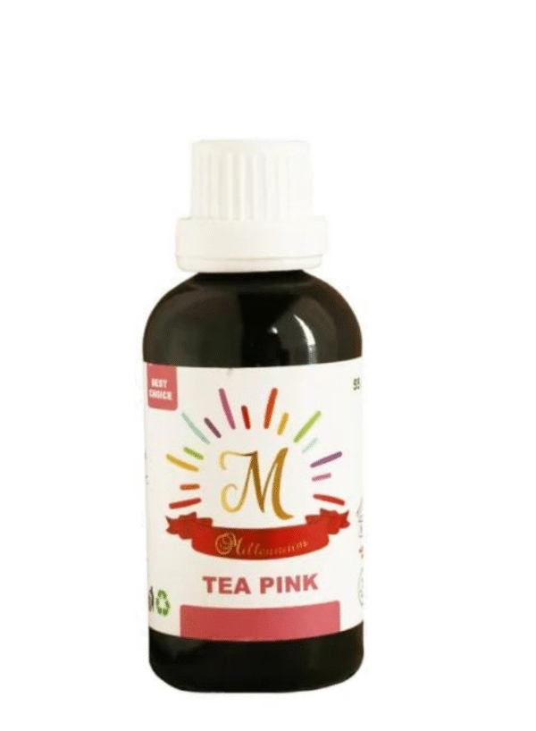 Millennium Liquid Food Color – Tea Pink – Baker's Solution